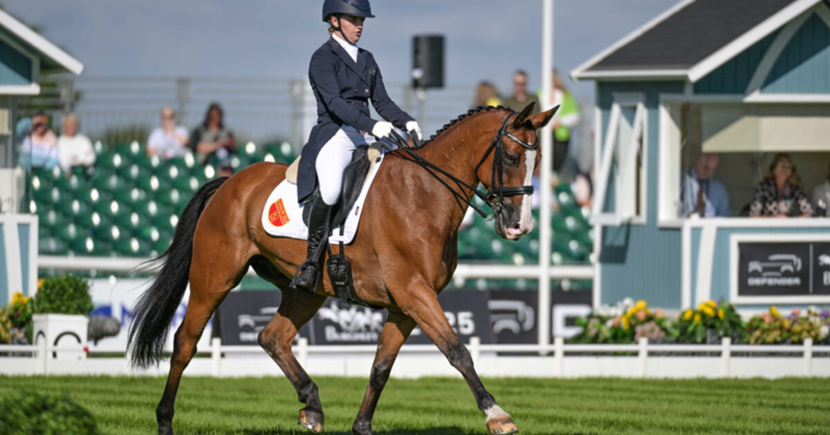 Bryce puts her best foot forward | Defender Burghley Horse Trials
