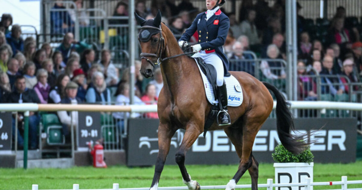 Ros Canter leads from the front | Defender Burghley Horse Trials