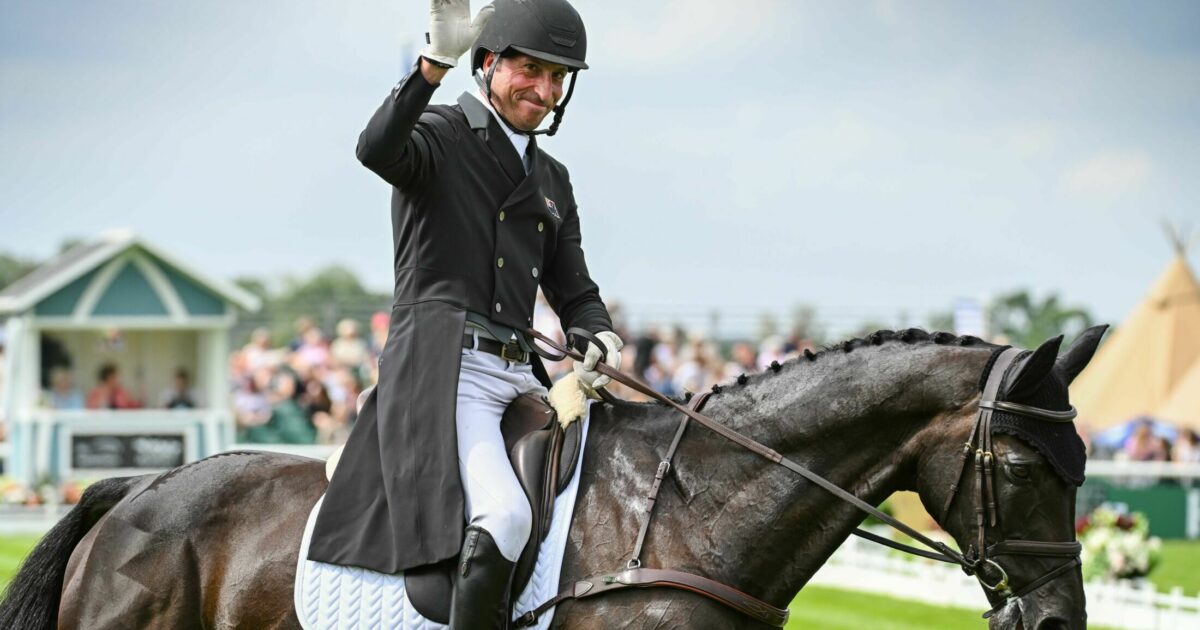 Record-breaking performance from… | Defender Burghley Horse Trials